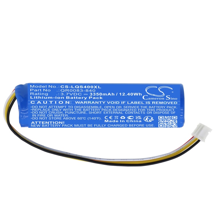 Battery Replacement Qolsys IAN034NA QR0083-840 for IQ Panel 4 PowerG ...