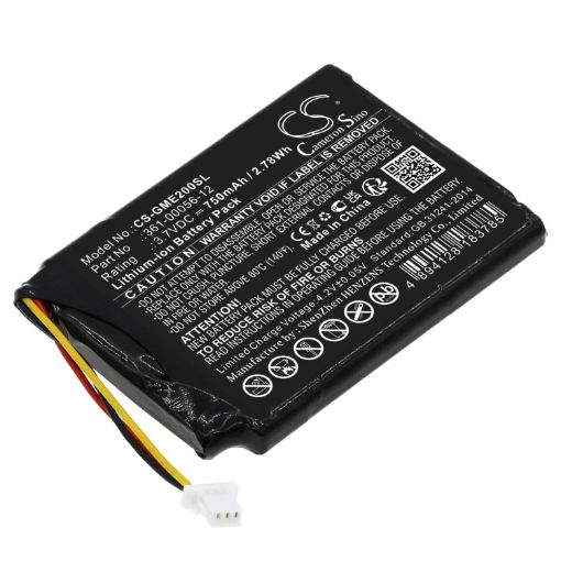 Garmin 361-00056-12 Battery Replacement for Dezl OTR700 EDGE Explore 2 ...