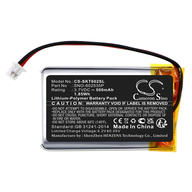 Skybell SNO-602535P Battery Replacement for Trim Plus WiFi Video ...