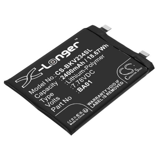 Battery Replacement Vivo BA01 for IQOO 11s 5G | Energystox.com