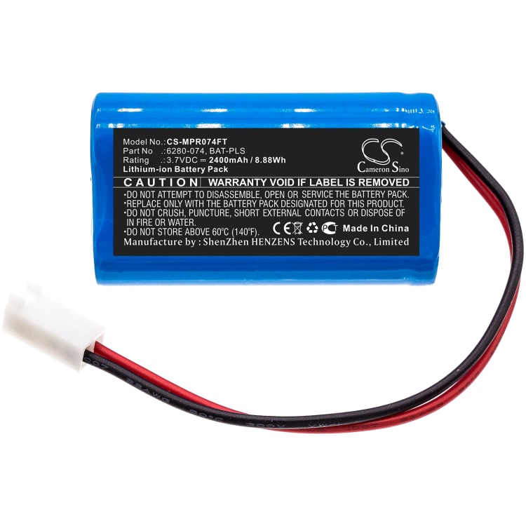 Monarch 6280-074 BAT-PLS Battery Replacement for Pocket LED Stroboscope ...