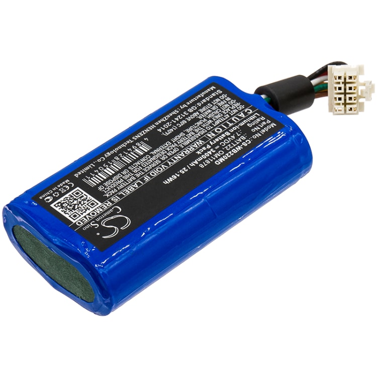 Battery Replacement Welch-Allyn 901000 BATT22 for Connex Spot Monitor ...
