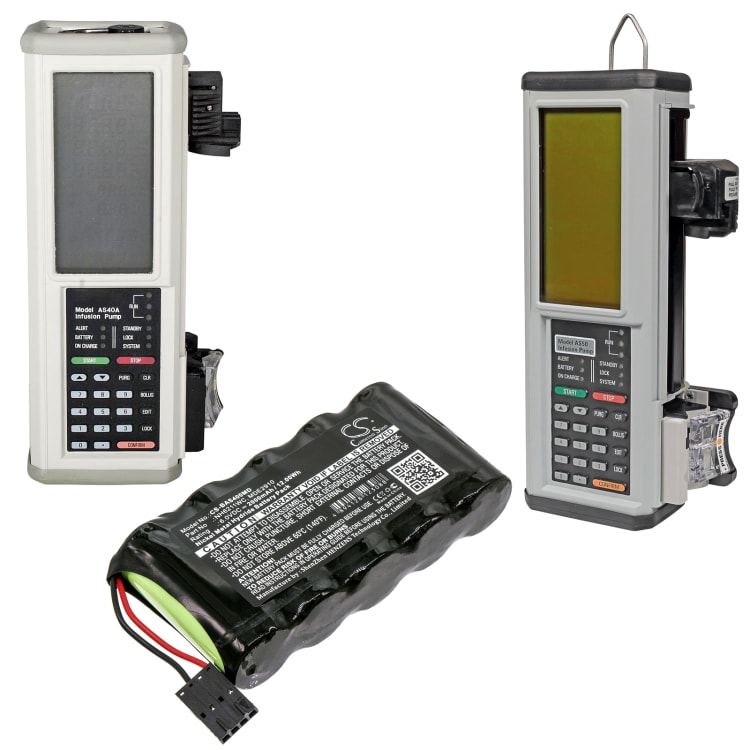 Battery Replacement for Baxter Healthcare MDE2910 NH6211WC OM10669 ...
