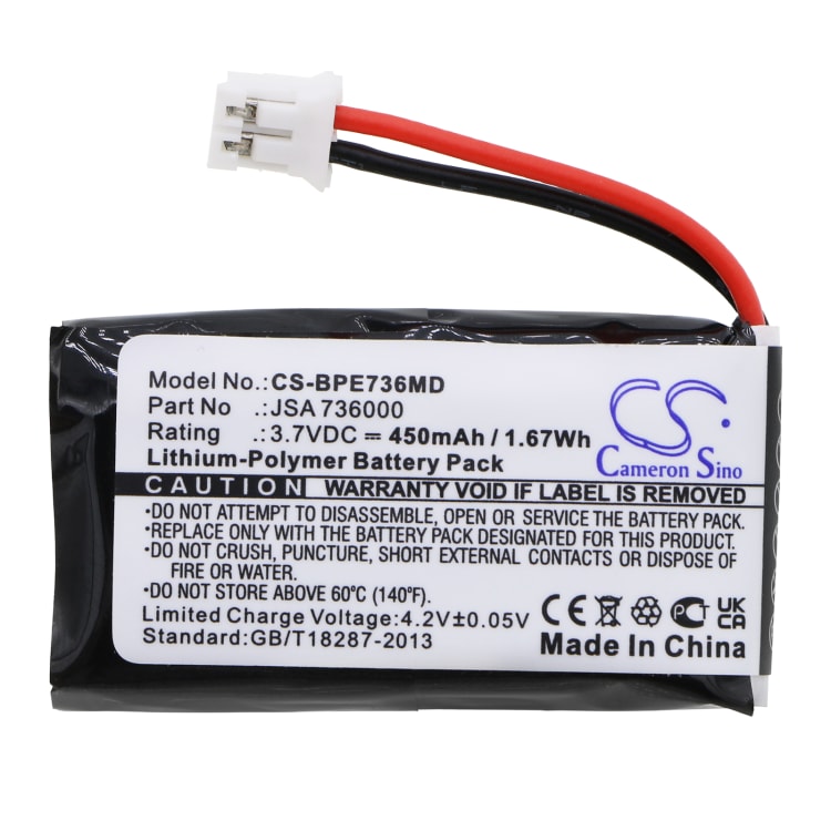 Biohit SA 736000 Battery Replacement for Picus Multichannel Pipettes ...