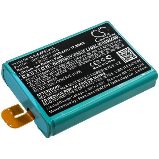 Socketmobile BAT-04800-01S Battery Replacement for Sonim XP6 XP6700 ...