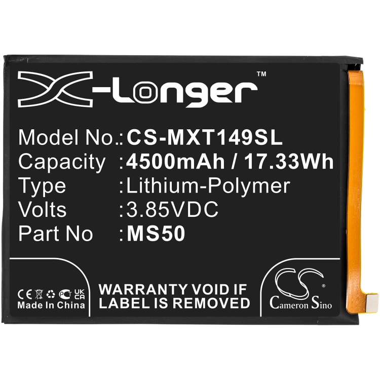 Motorola MS50 SB18D09927 Battery Replacement for Moto G50 5G 2021 ...