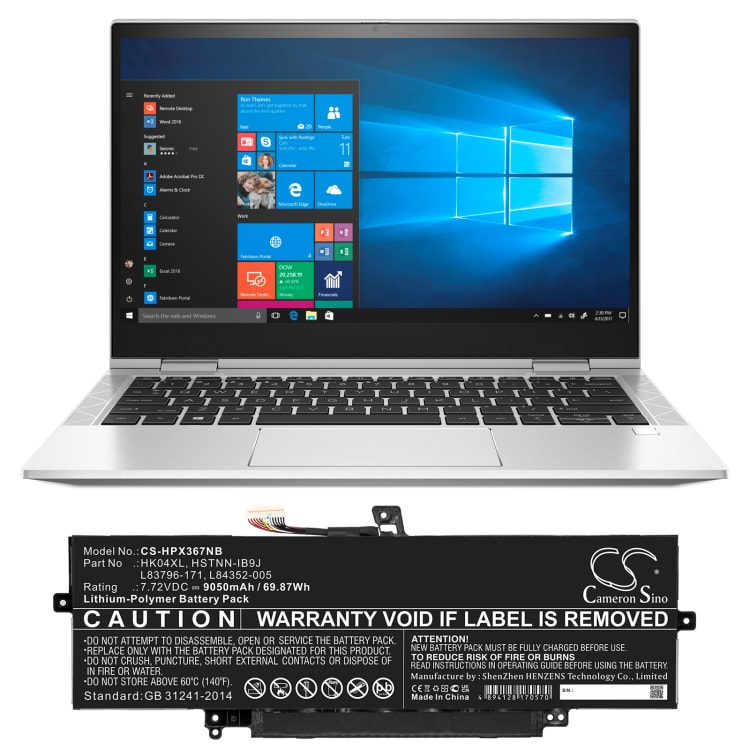 HP HK04XL Battery Replacement for EliteBook x360 1040 G7 | Energystox.com