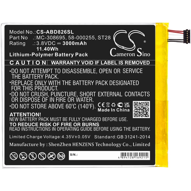 Battery Replacement for Kindle Fire 2019 9th Gen | Energystox.com