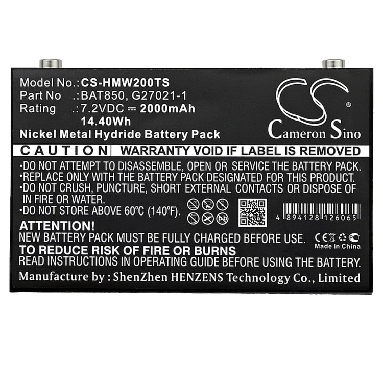 Battery Replacement Hme 105G073 BAT850 for MB100 Base Station ...