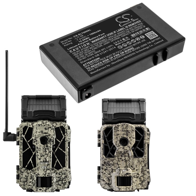 Spypoint LIT-09 Battery Replacement for LINK-S-DARK Bloc Pile ...
