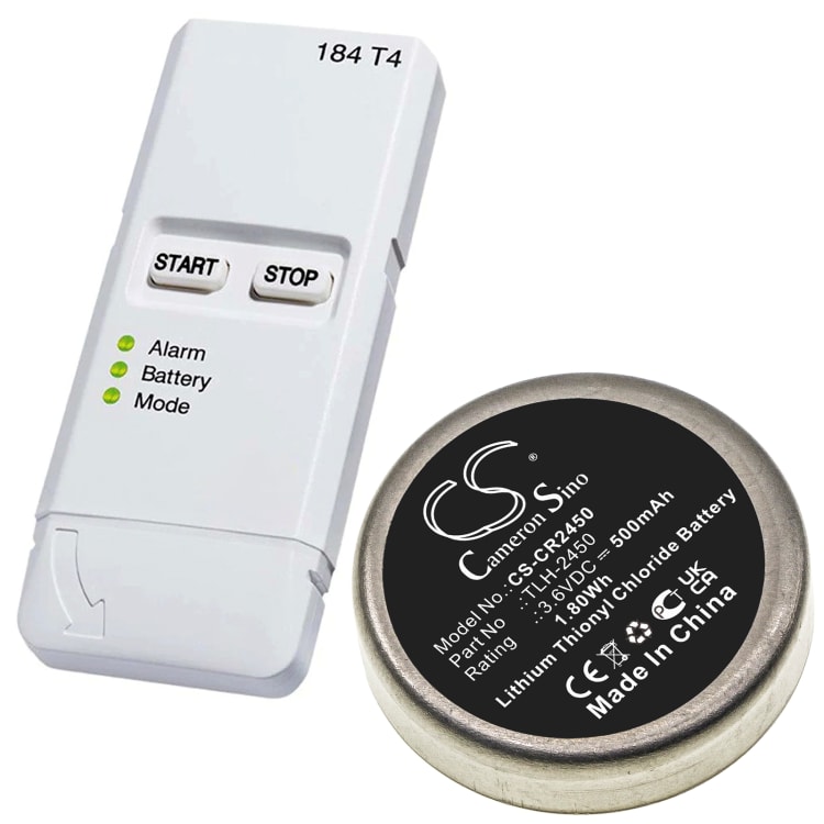Battery Replacement Testo TLH-2450 for 184-T4 | Energystox.com