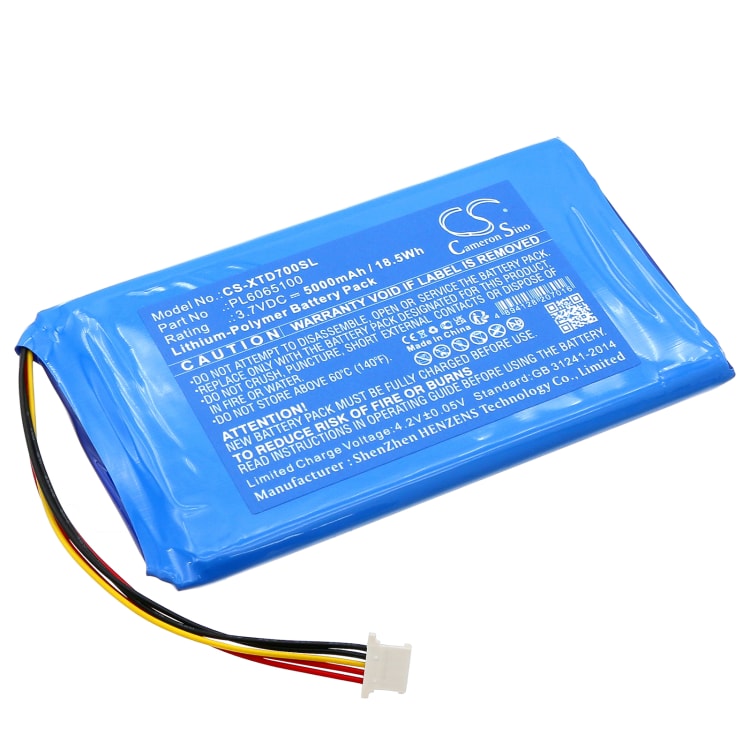 Battery Replacement Xtool PL6065100 for AutoPropad Basic Key Programme ...