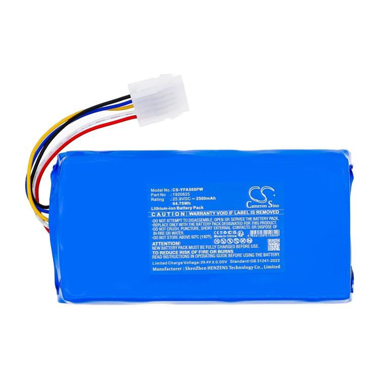 Replacement Battery Yard Force 1920624 1920625 for Classic 500 B ...