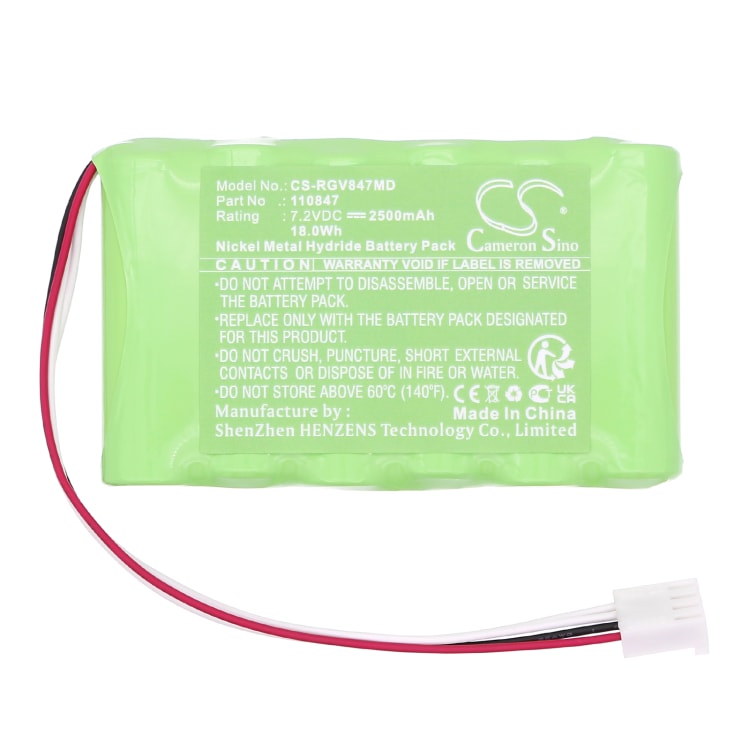 Rigel 110847 Battery for Uni-Sim Vital Signs Simulator Replacement ...